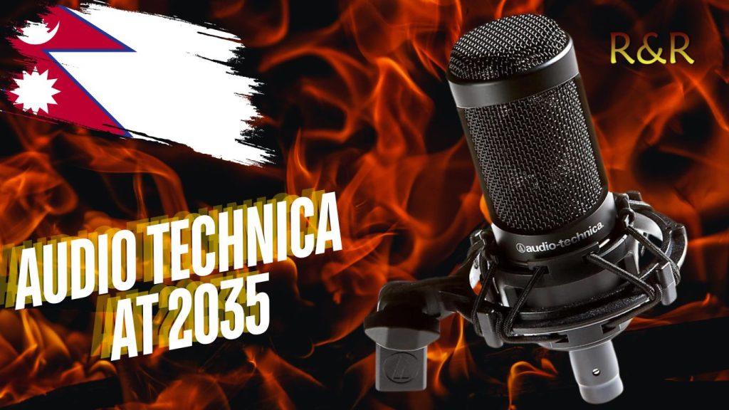 Authorized Distributor|Audio Technica AT 2035 Microphone In Nepal | Get ...